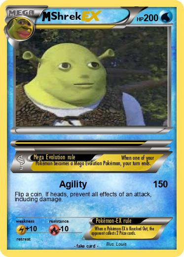 Pokémon Shrek 2609 2609 - Agility - My Pokemon Card