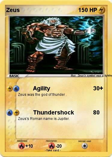 Pokémon Zeus 1611 1611 - Agility - My Pokemon Card