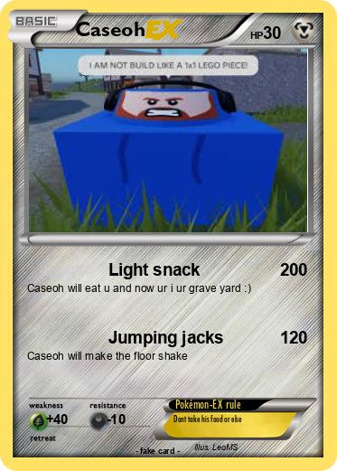Pokémon Caseoh 189 189 - Light snack - My Pokemon Card