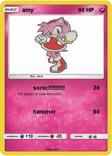 Pokémon amy 1018 1018 - sonic!!!!!!!!!!! - My Pokemon Card
