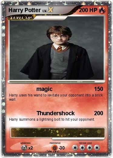 Pokémon Harry Potter 1227 1227 - magic - My Pokemon Card