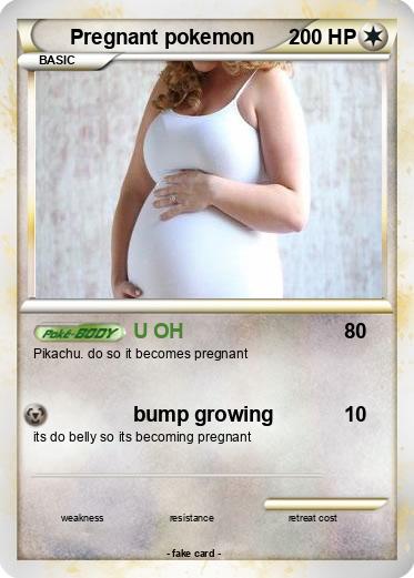 Pokémon Pregnant pokemon 1 1 - U OH - My Pokemon Card