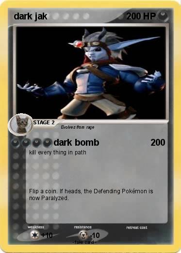 Pokémon dark jak 62 62 - dark bomb - My Pokemon Card