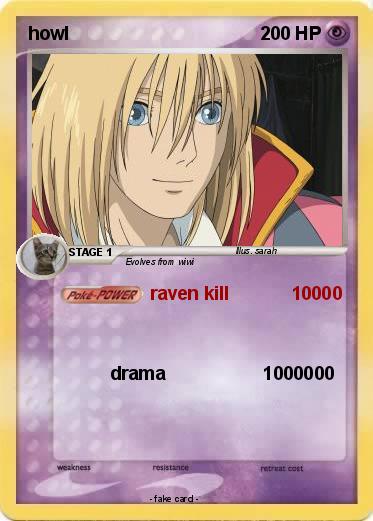 Pokémon howl 13 13 - raven kill 10000 - My Pokemon Card
