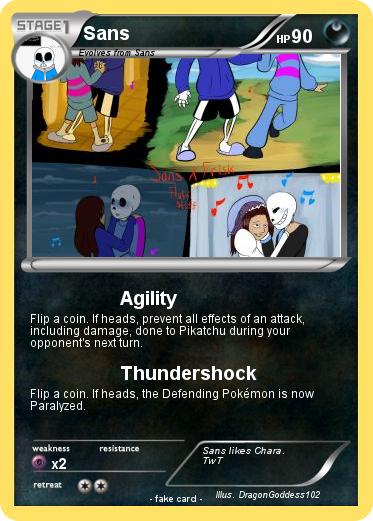 Pokémon Sans 2856 2856 - Agility - My Pokemon Card