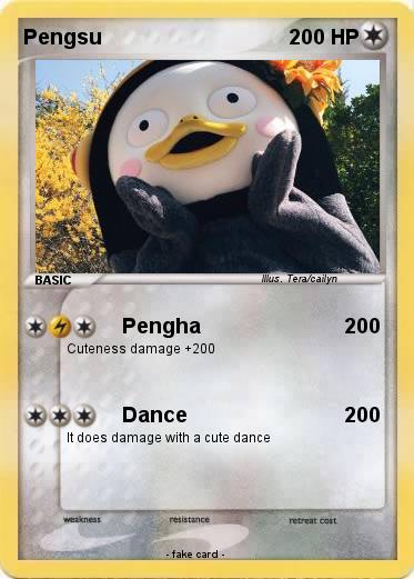 Pokémon Pengsu 1 1 - Pengha - My Pokemon Card