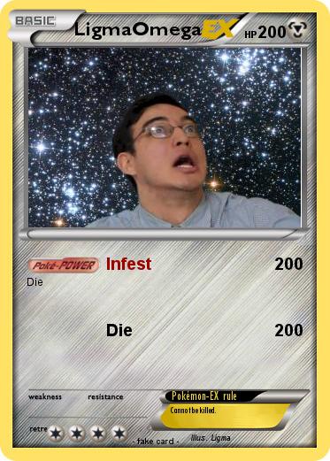Pokémon Ligma 6 6 - Infest - My Pokemon Card
