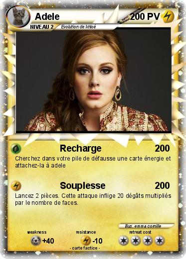 Pokémon Adele 21 21 - Recharge - Ma carte Pokémon