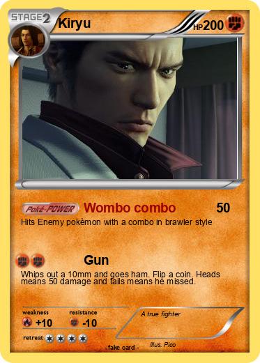 Pokémon Kiryu 96 96 - Wombo combo - My Pokemon Card