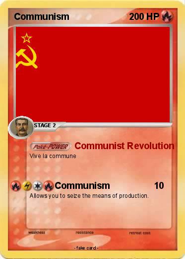 Pokémon Communism 10 10 - Communist Revolution - My Pokemon Card