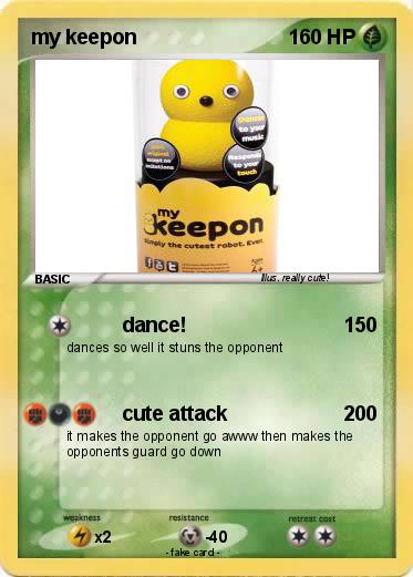 Pokémon my keepon 2 2 - dance! - My Pokemon Card