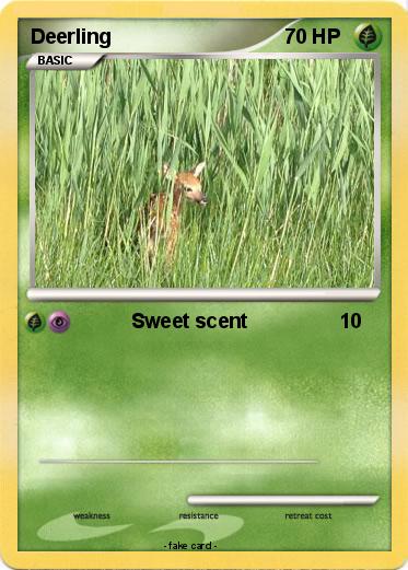 Pokémon Deerling 60 60 - Sweet scent - My Pokemon Card