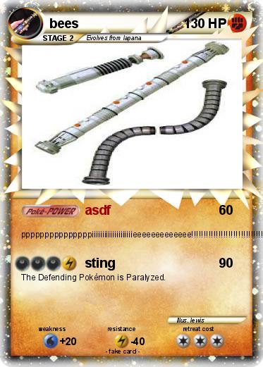 Pokémon bees 9 9 - asdf - My Pokemon Card