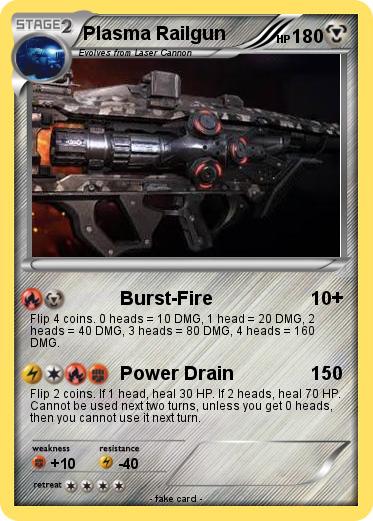Pokémon Plasma Railgun - Burst-Fire - My Pokemon Card