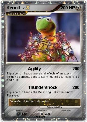 Pokémon Kermit 169 169 - Agility - My Pokemon Card