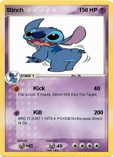 Pokémon Stinch - Kick - My Pokemon Card