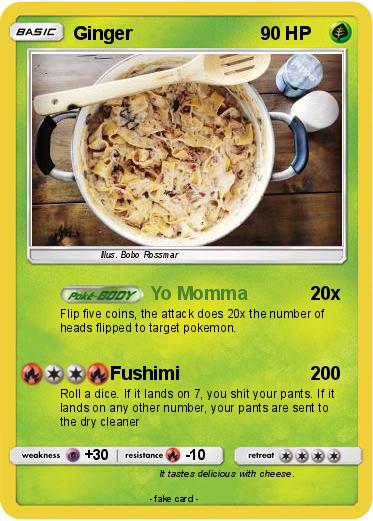 Pokémon Ginger 452 452 - Yo Momma - My Pokemon Card