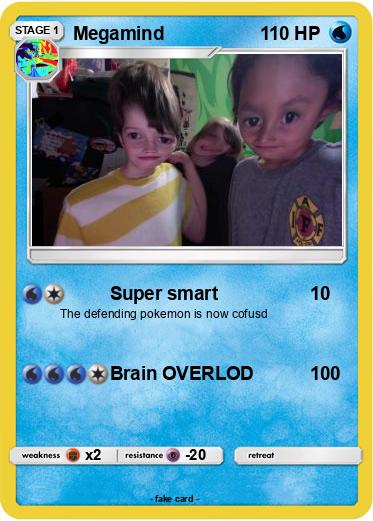 Pokémon Megamind 113 113 - Super smart - My Pokemon Card