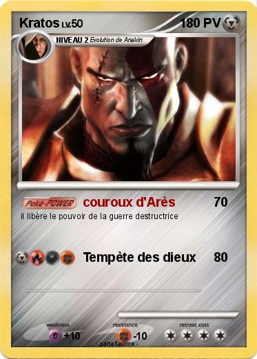 Pokémon Kratos 183 183 - couroux d'Arès - Ma carte Pokémon