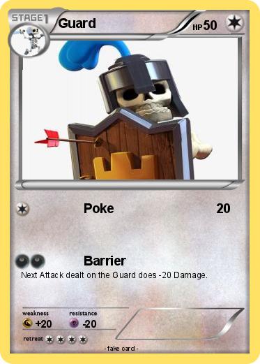 Pokémon Guard 52 52 - Poke - My Pokemon Card