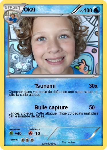 Pokémon Okai - Tsunami - Ma carte Pokémon