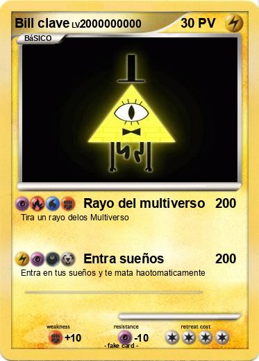 Pokémon Bill clave - Rayo del multiverso - Mi carta pokémon