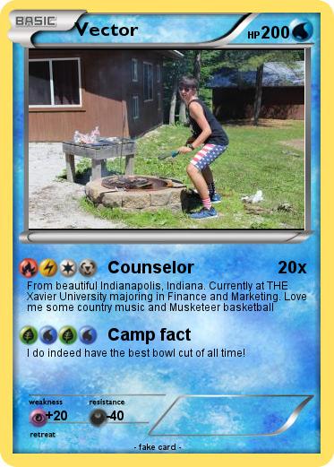 Pokémon Vector 201 201 - Counselor - My Pokemon Card