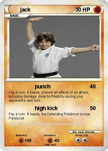 Pokémon jack 2256 2256 - punch - My Pokemon Card