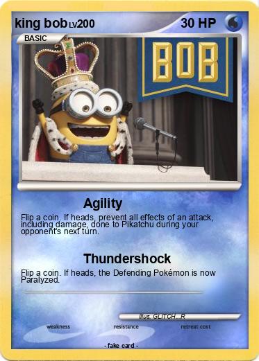 Pokémon king bob 131 131 - Agility - My Pokemon Card