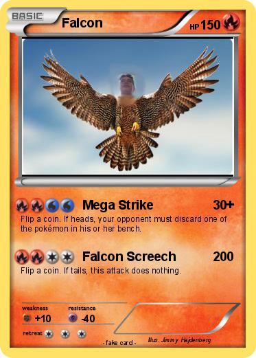 Pokémon Falcon 185 185 - Mega Strike - My Pokemon Card