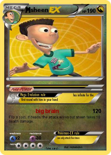 Pokémon sheen 45 45 - big brain - My Pokemon Card