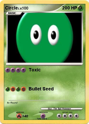 Pokémon Circle 25 25 - Toxic - My Pokemon Card