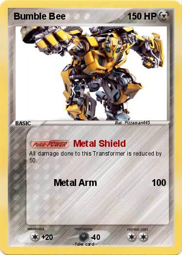Pokémon Bumble Bee 86 86 - Metal Shield - My Pokemon Card