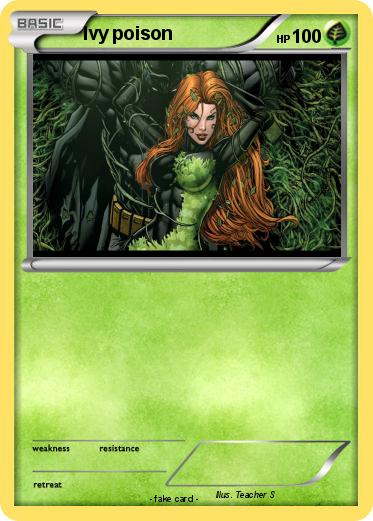 Pokémon Ivy poison 1 1 - My Pokemon Card