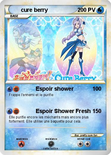 Pokémon cure berry 2 2 - Espoir shower - Ma carte Pokémon