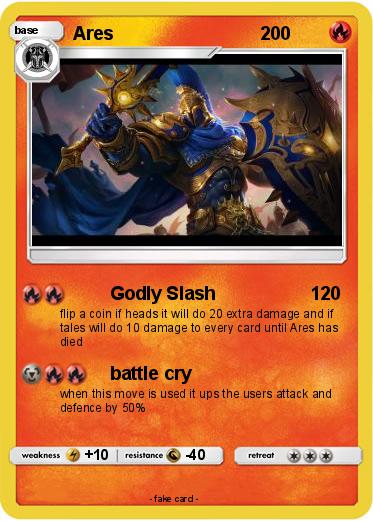 Pokémon Ares 402 402 - Godly Slash - My Pokemon Card