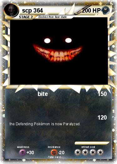 Pokémon scp 364 364 - bite - My Pokemon Card