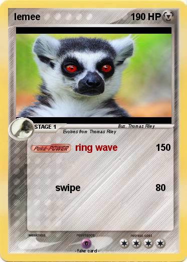 Pokémon lemee 1 1 - ring wave - My Pokemon Card