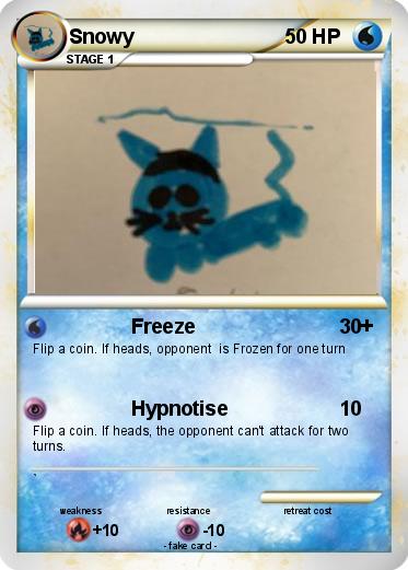 Pokémon Snowy 219 219 - Freeze - My Pokemon Card