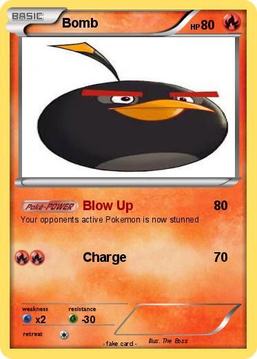 Pokémon Bomb 646 646 - Blow Up - My Pokemon Card