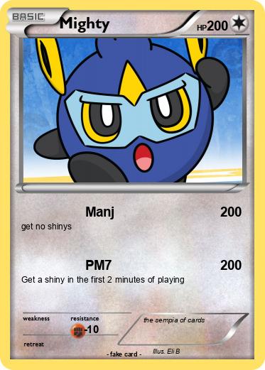 Pokémon Mighty 455 455 - Manj - My Pokemon Card
