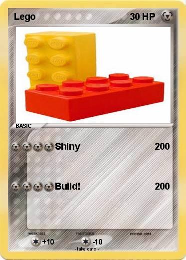 Pokémon Lego 1999 1999 - Shiny - My Pokemon Card
