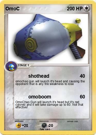 Pokémon OmoC - shothead - My Pokemon Card