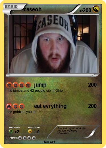 Pokémon caseoh 147 147 - jump - My Pokemon Card