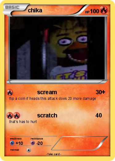 Pokémon chika 21 21 - scream - My Pokemon Card