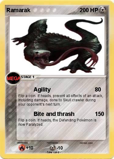 Pokémon Ramarak 1 1 - Agility - My Pokemon Card