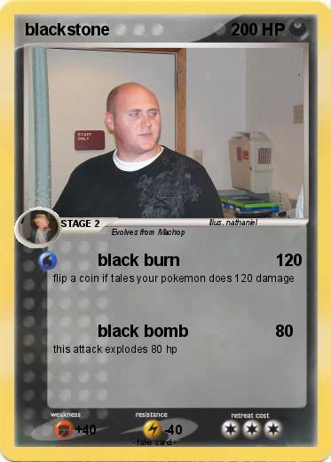 Pokémon blackstone - black burn - My Pokemon Card
