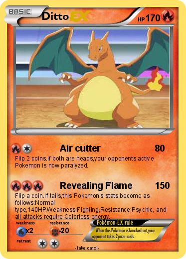 Pokémon Ditto 875 875 - Air cutter - My Pokemon Card