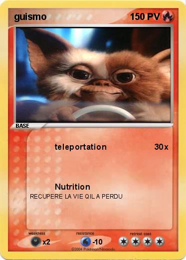 Pokémon guismo 1 1 - teleportation - Ma carte Pokémon