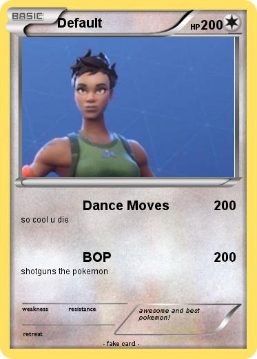 Pokémon Default 60 60 - Dance Moves - My Pokemon Card